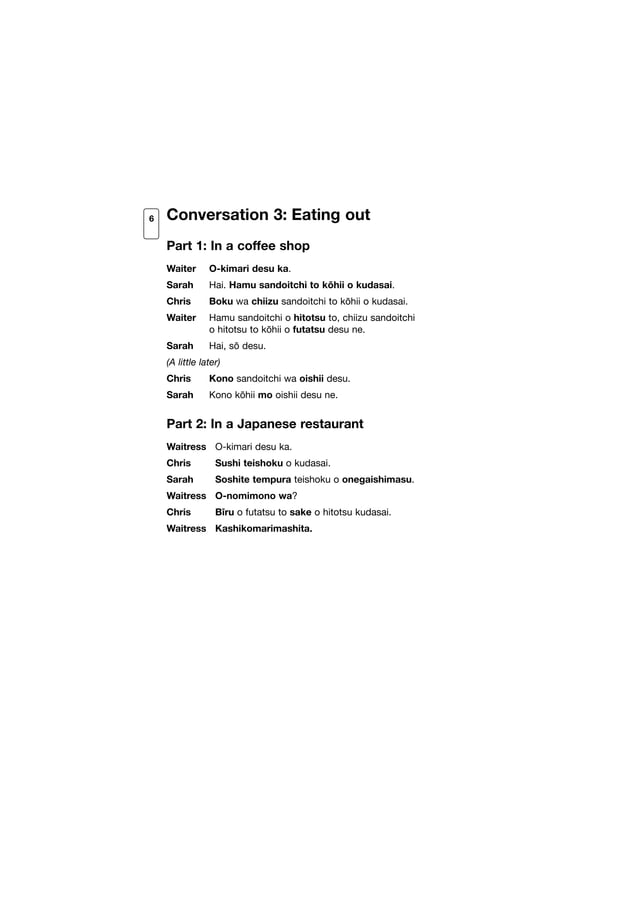 Japanese conversation booklet | PDF | Desktop Publishing | Computer ...