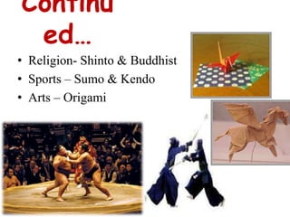 Japanese culture | PPTX