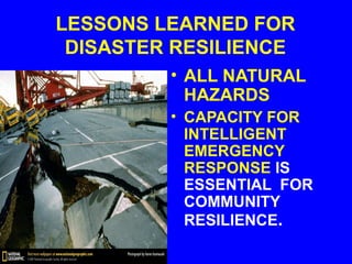 Japanese earthquakes 1911 2011 lessons learned | PPT