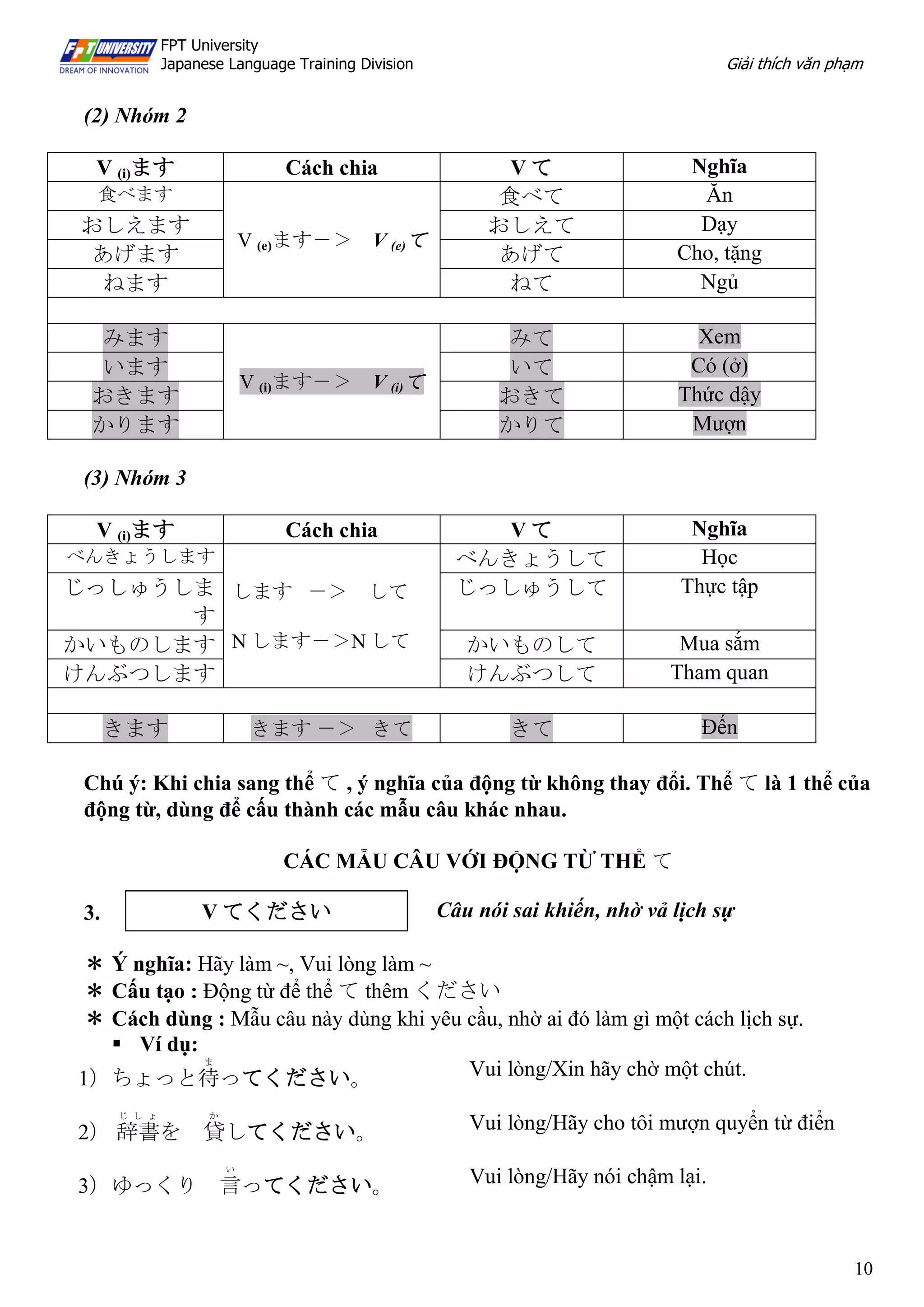 Japanese elementary 1_grammar_explanation | PDF