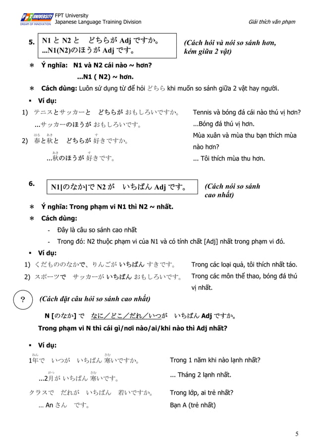 Japanese elementary 1_grammar_explanation | PDF