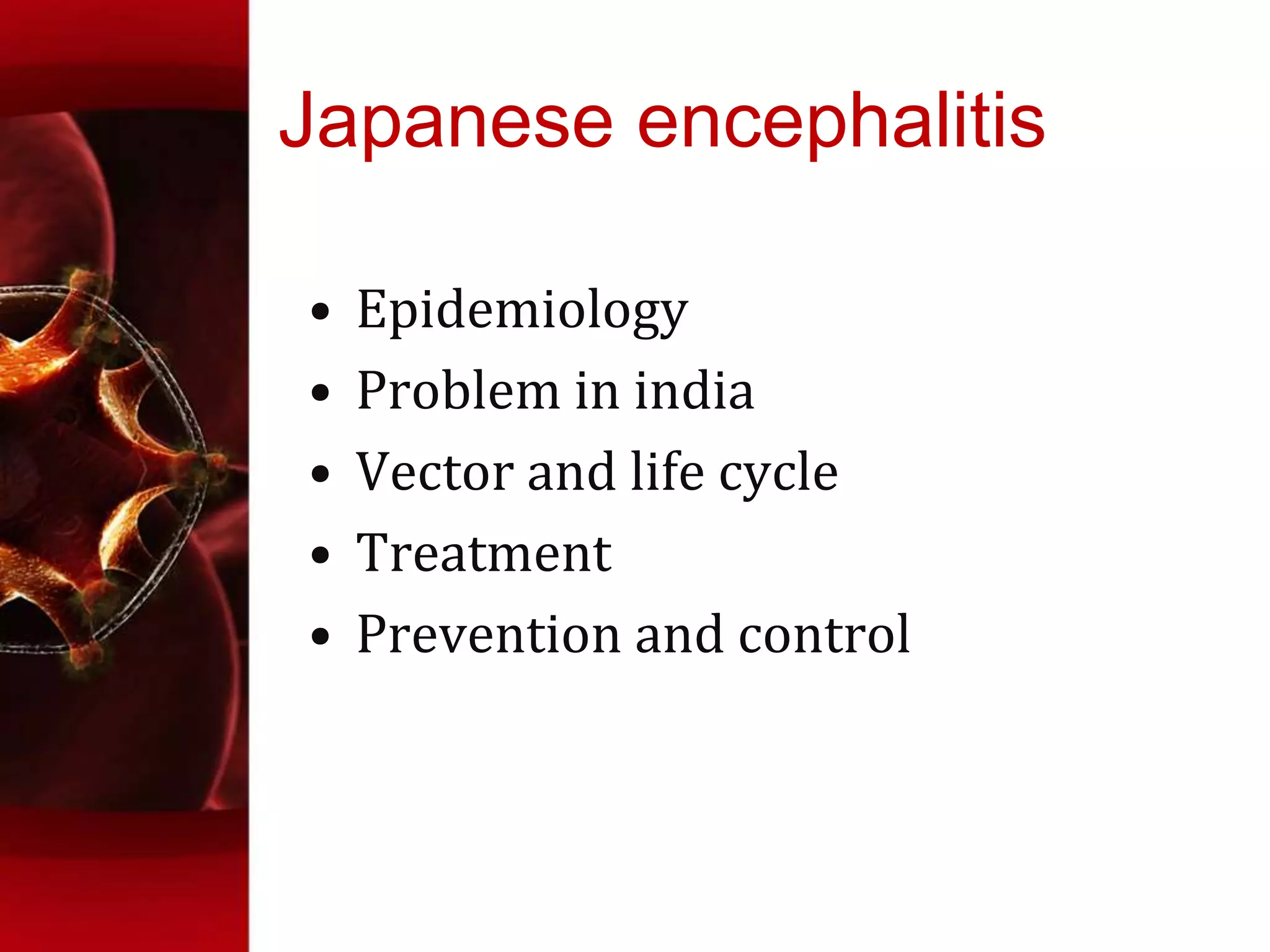 Japanese encephalitis | PPTX