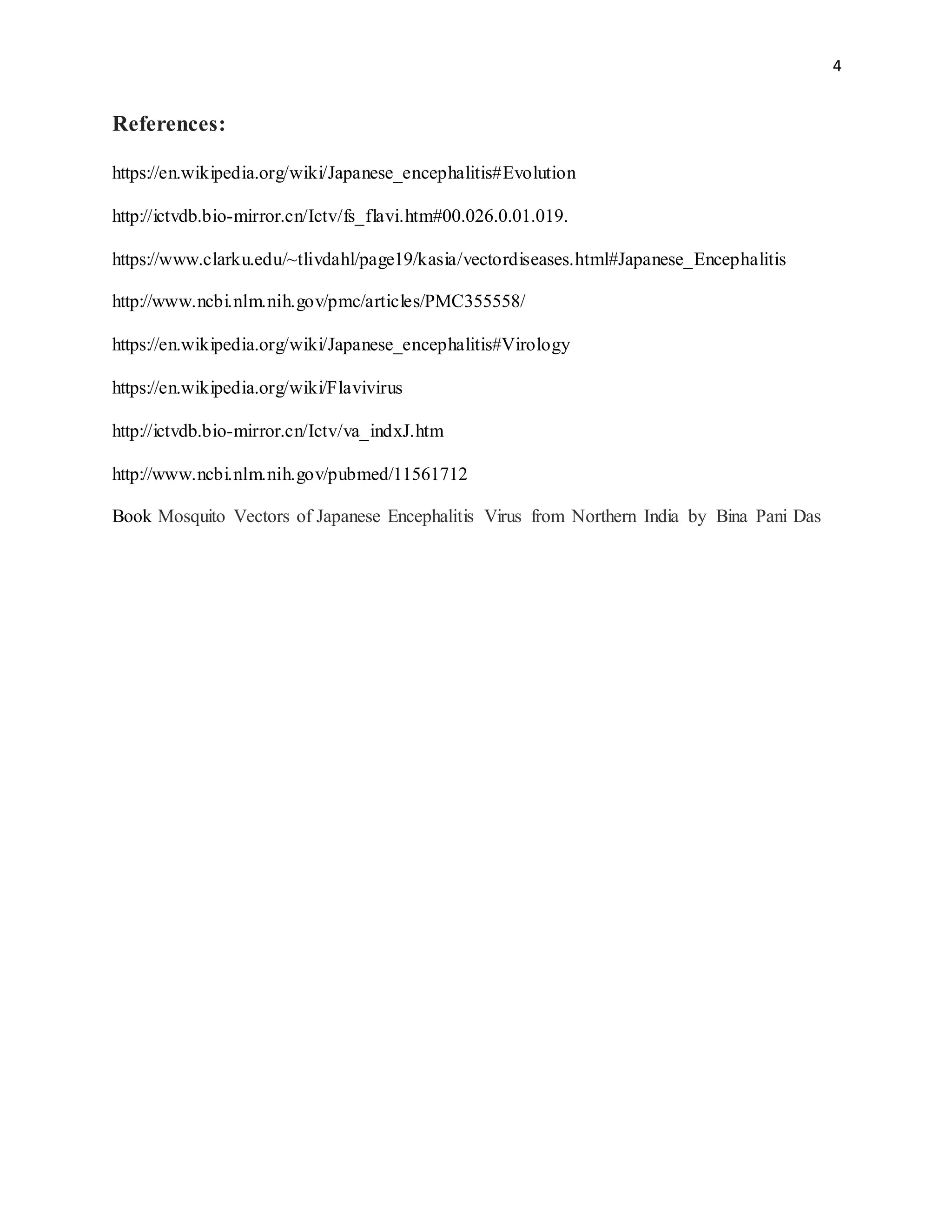 Japanese encephalitis virus (sp13-bty-001) | PDF