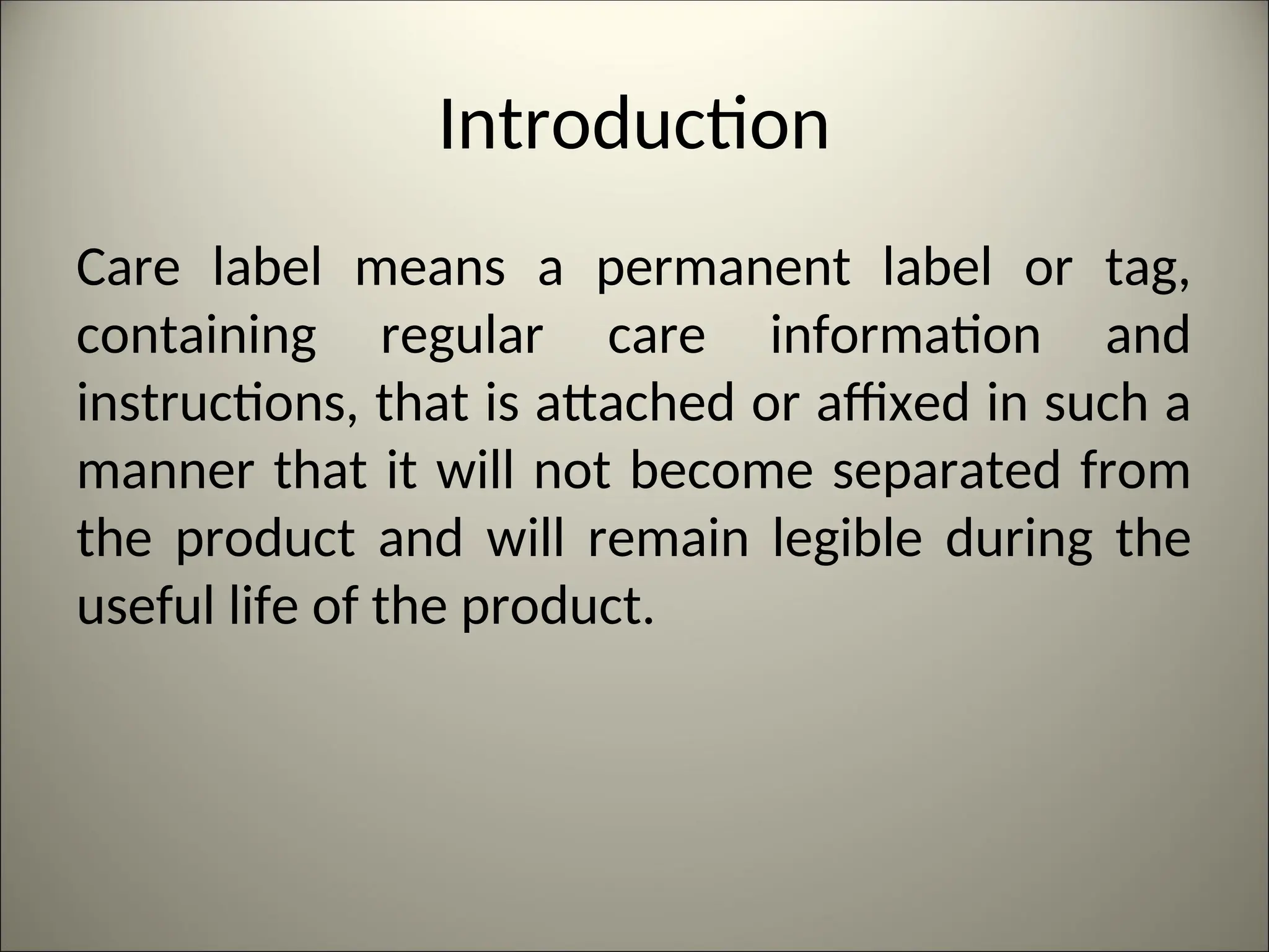 JAPANESE, EUROPEAN AND CANADIAN CARE LABELLING SYSTEM.ppt