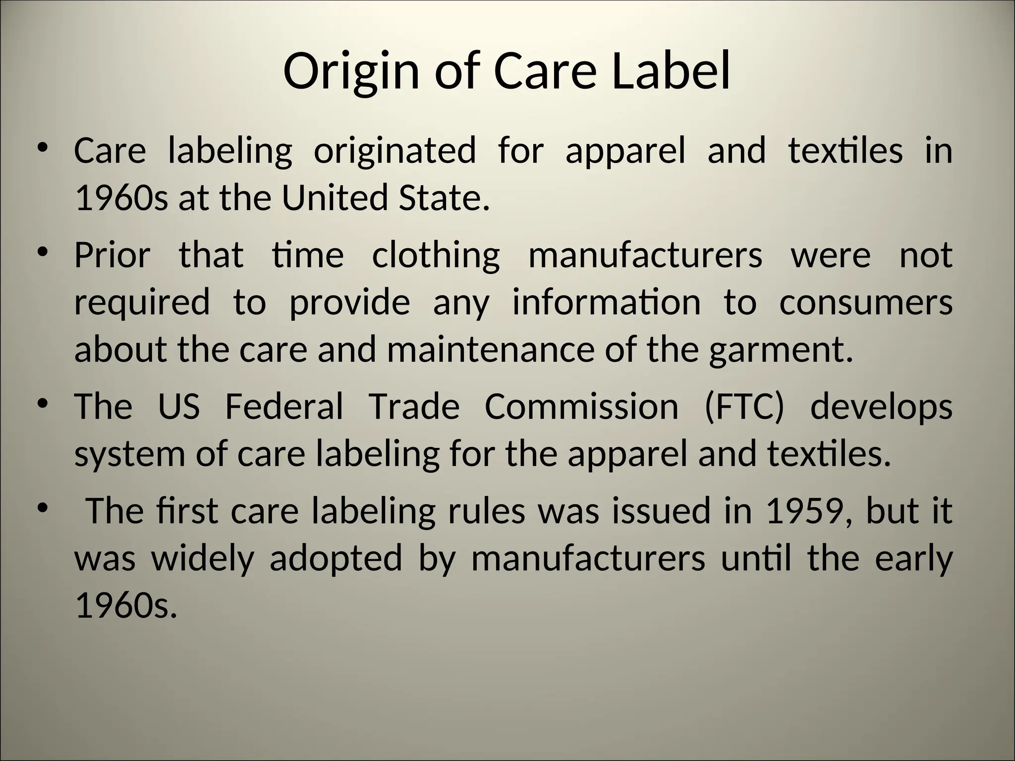JAPANESE, EUROPEAN AND CANADIAN CARE LABELLING SYSTEM.ppt