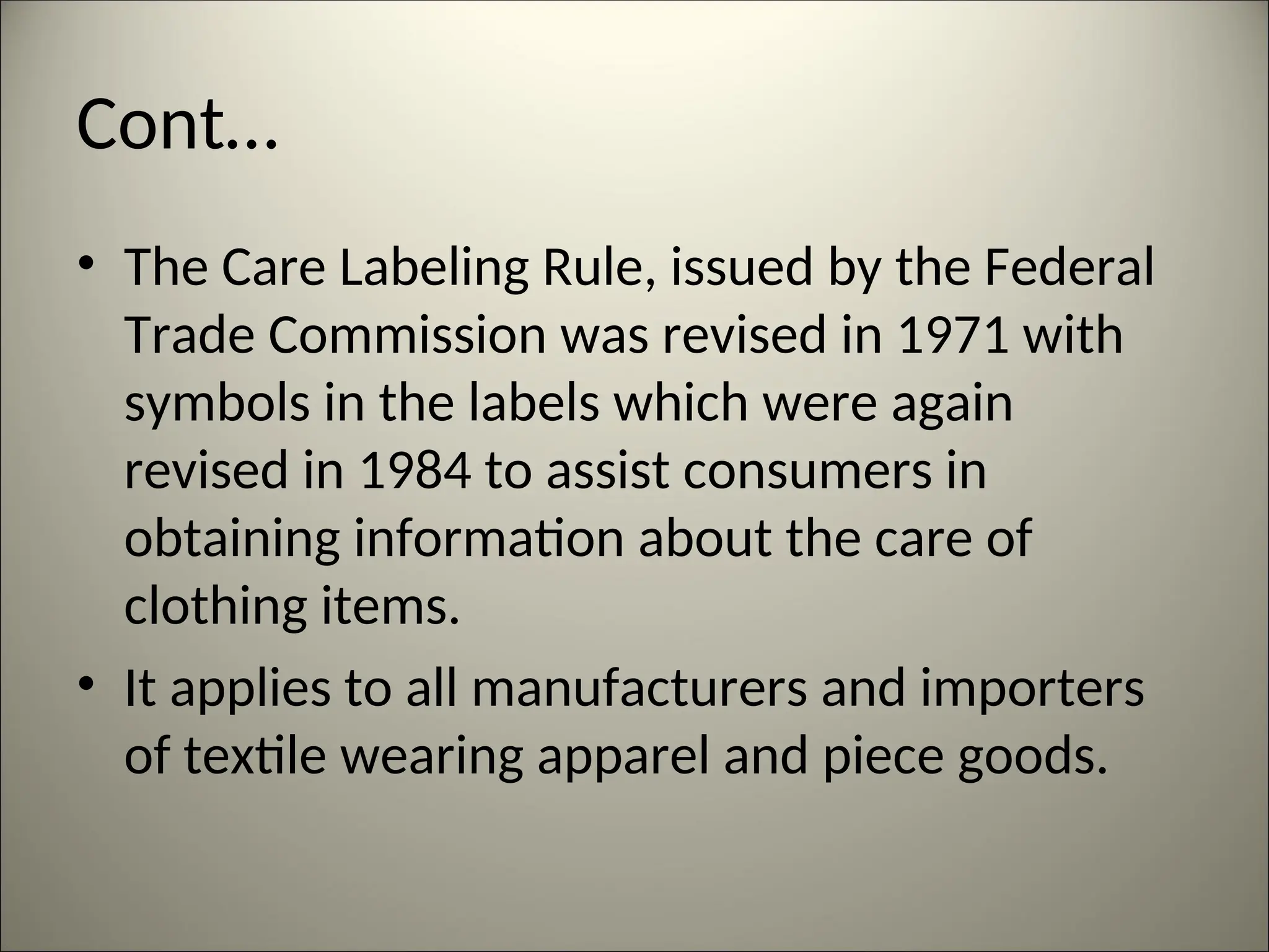 JAPANESE, EUROPEAN AND CANADIAN CARE LABELLING SYSTEM.ppt