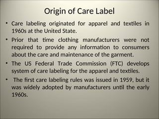 JAPANESE, EUROPEAN AND CANADIAN CARE LABELLING SYSTEM.ppt
