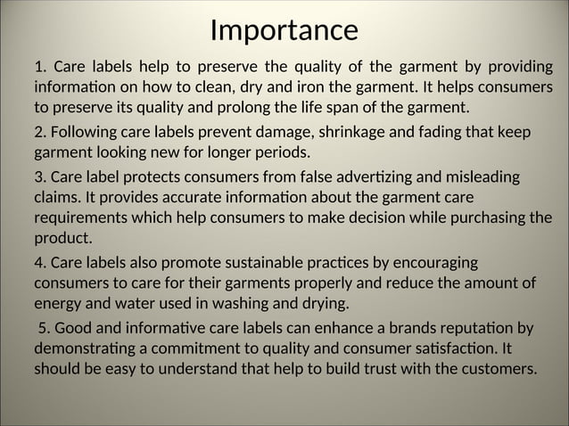 JAPANESE, EUROPEAN AND CANADIAN CARE LABELLING SYSTEM.ppt