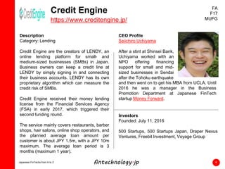 Japanese FinTechs from A to Z | PDF