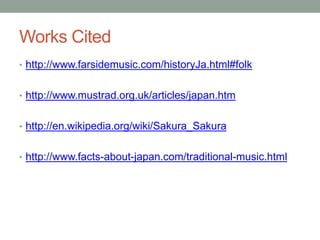 Japanese Folk Music.ppt