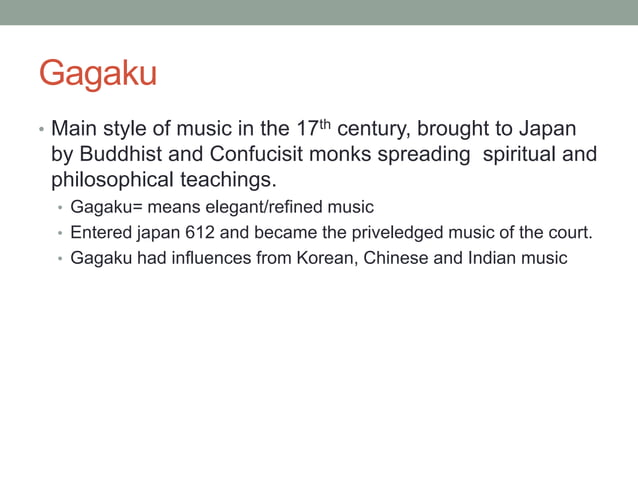Japanese Folk Music.ppt | Musicals | Genres