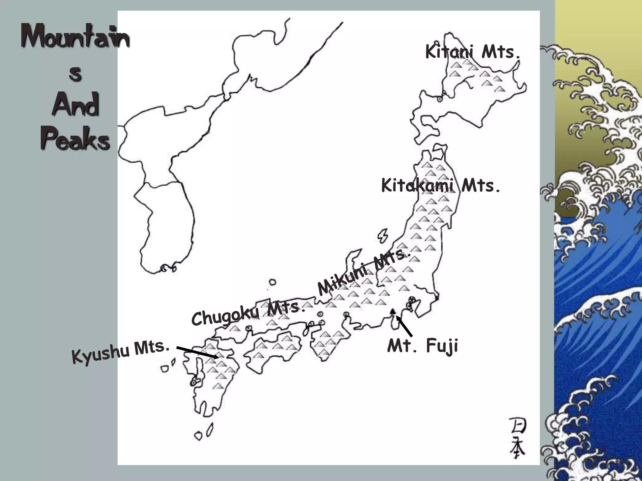 Geography of Japan | PPTX