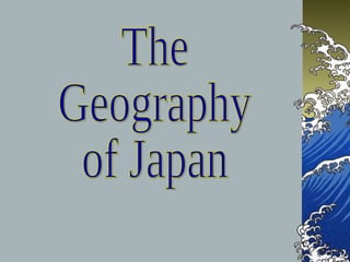 Japanese geography | PPT