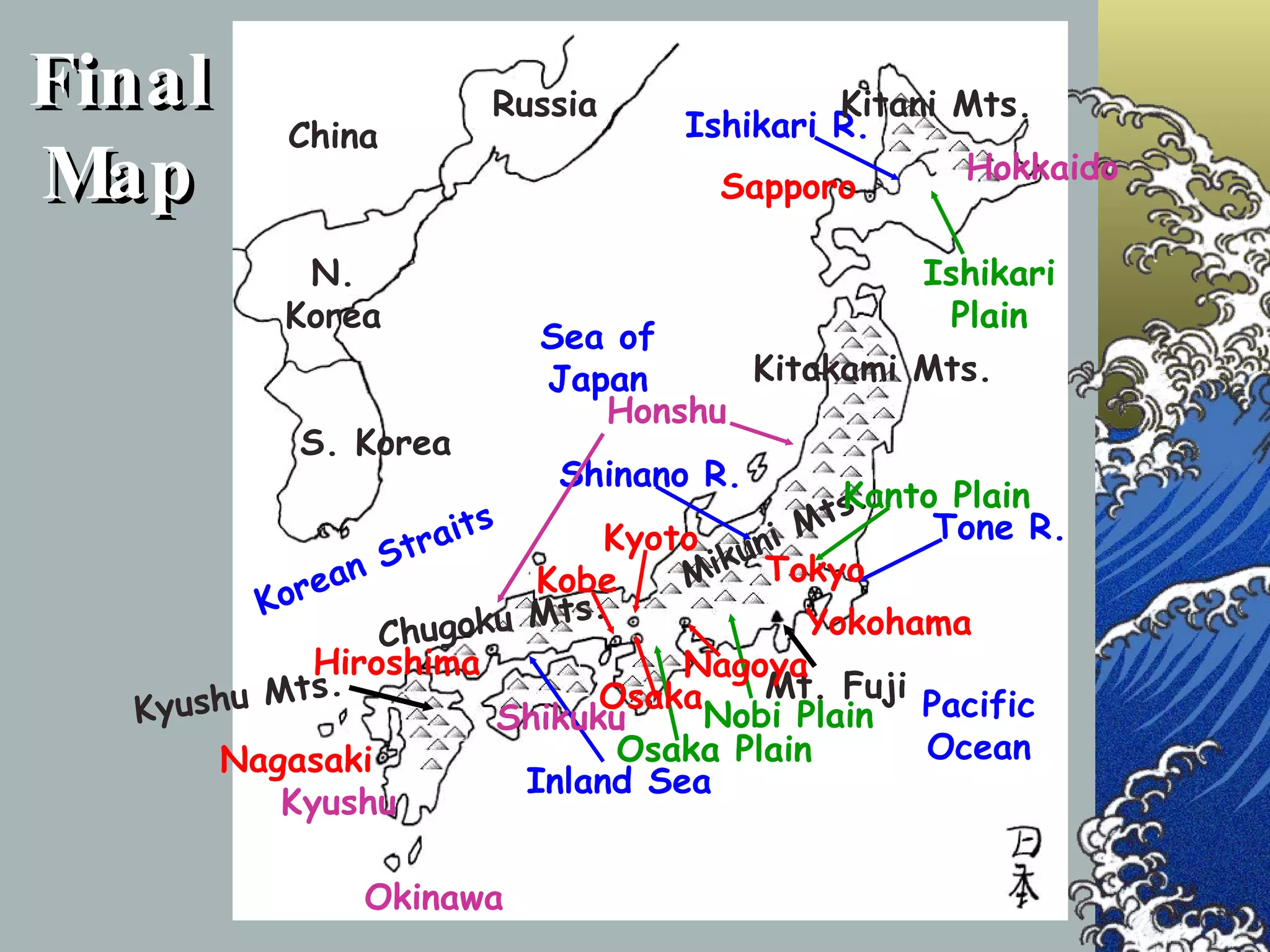 Japanese Geography P Pt | PPT