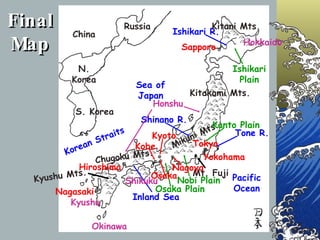 Ishikari Plain Map
