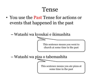 Japanese grammar | PPTX