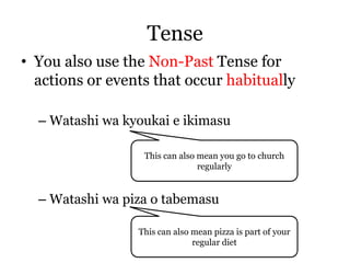 Japanese grammar | PPTX