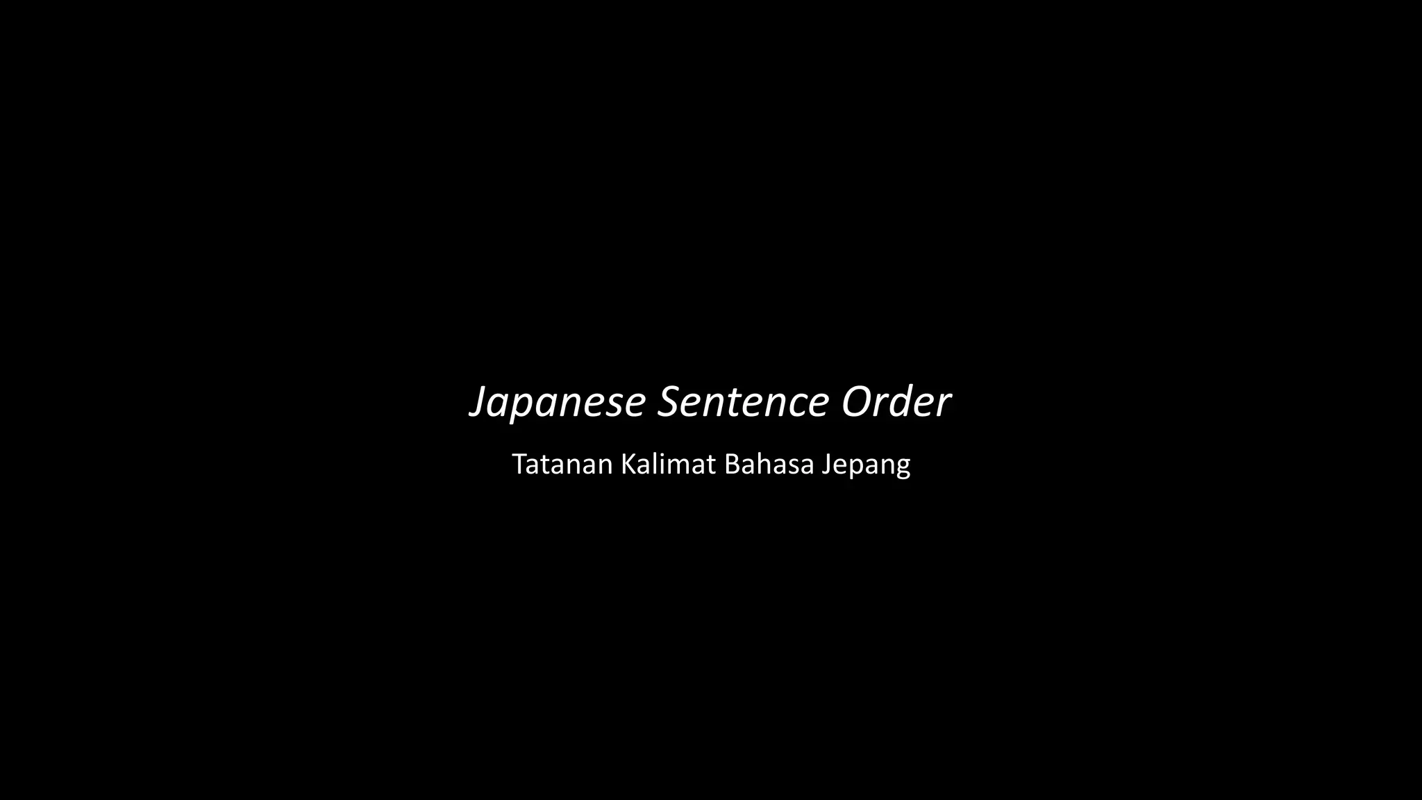 Japanese Grammar Guide - ch3 Basic Grammar - 3.10 Relative Clauses and ...