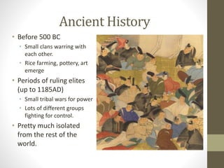 Japanese history | PPTX