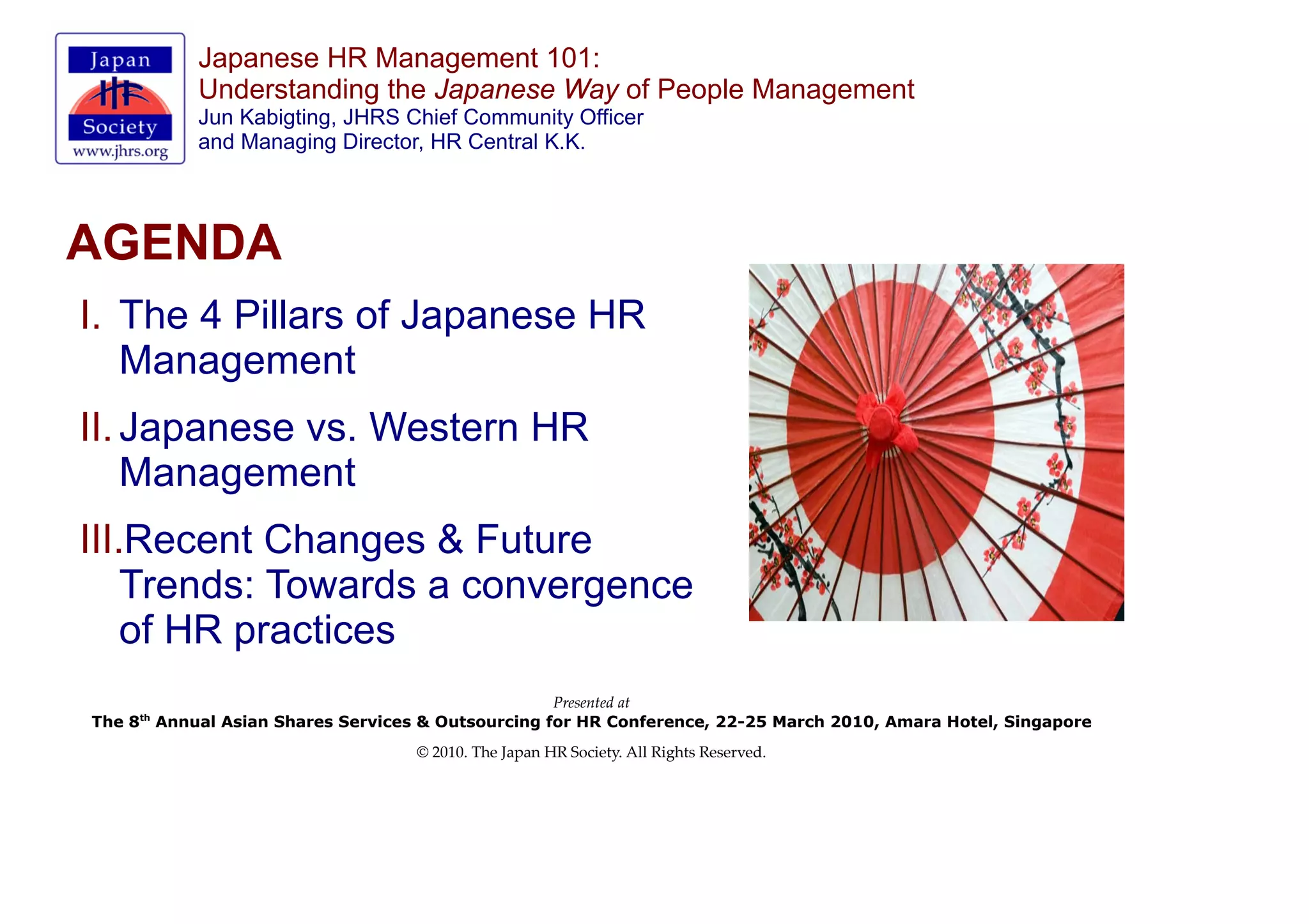 Japanese HRM 101: Understanding the Japanese Way of People Management | PDF