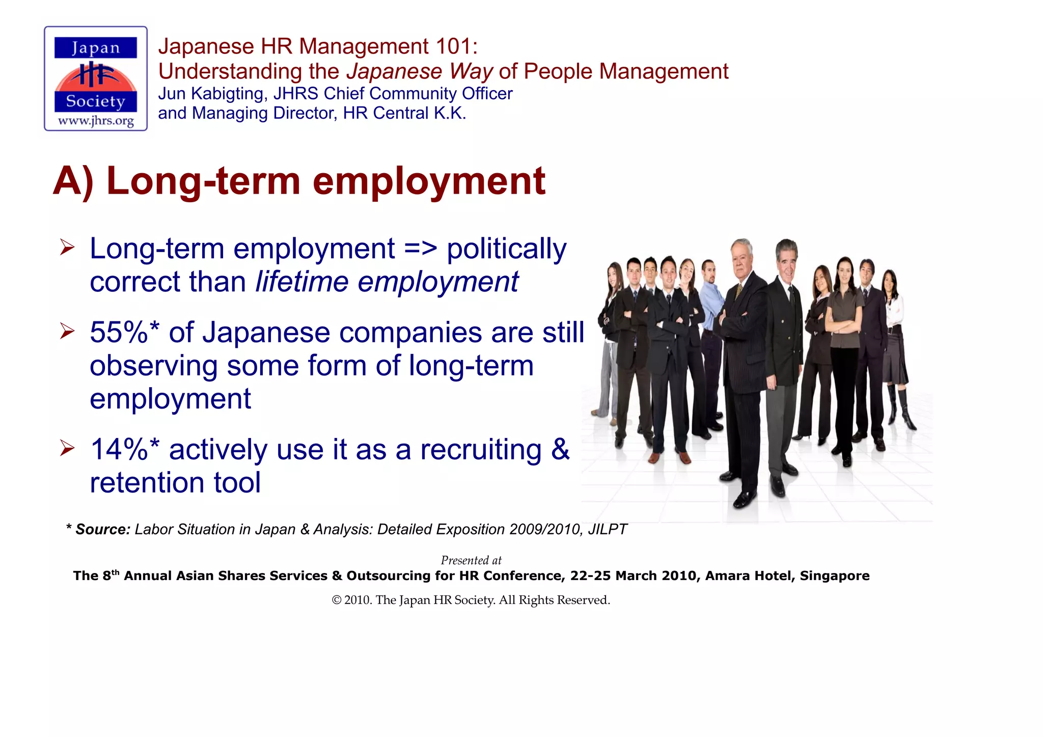 Japanese HRM 101: Understanding the Japanese Way of People Management | PDF