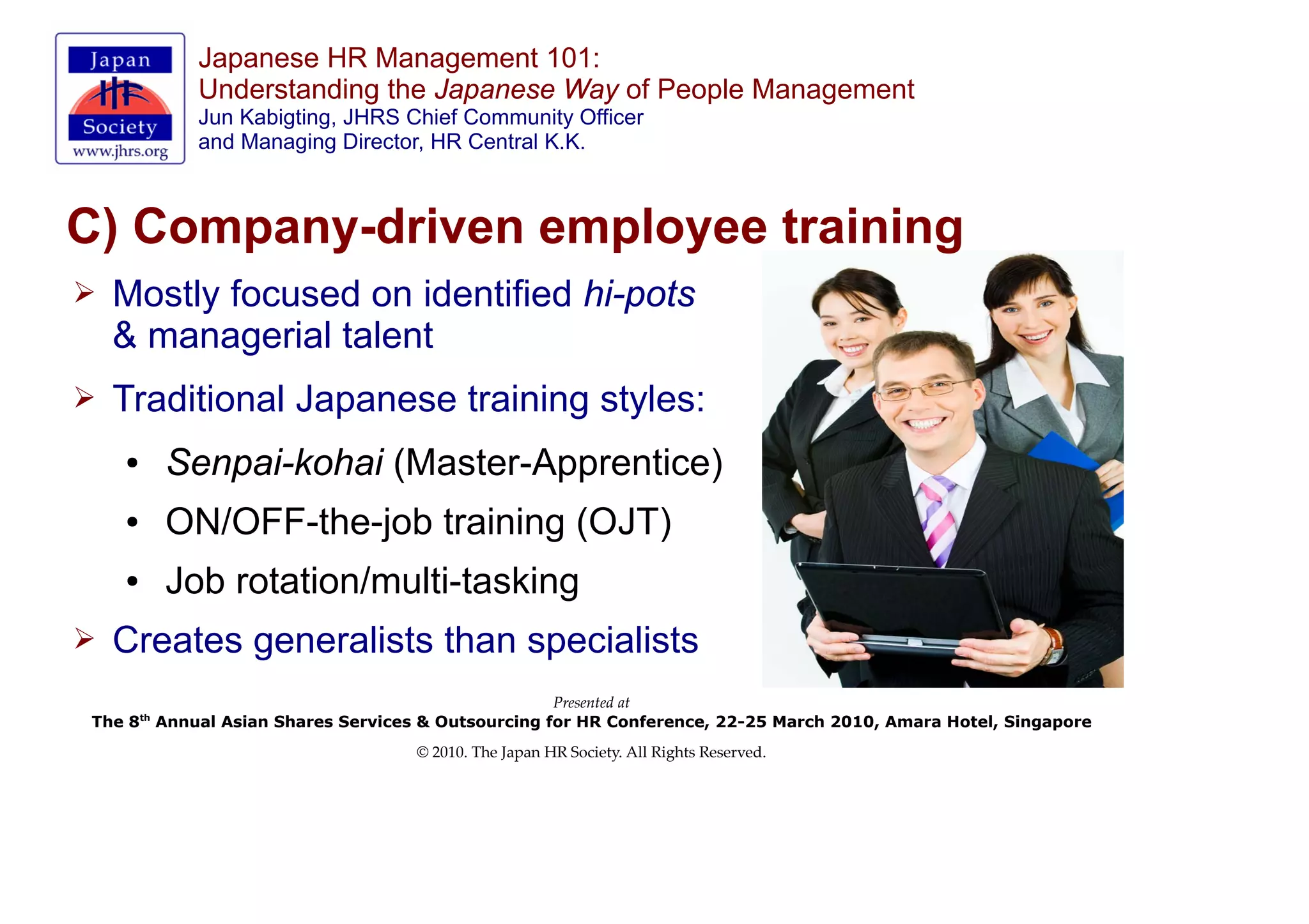 Japanese HRM 101: Understanding the Japanese Way of People Management | PDF