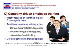 Japanese HRM 101: Understanding the Japanese Way of People Management | PPT