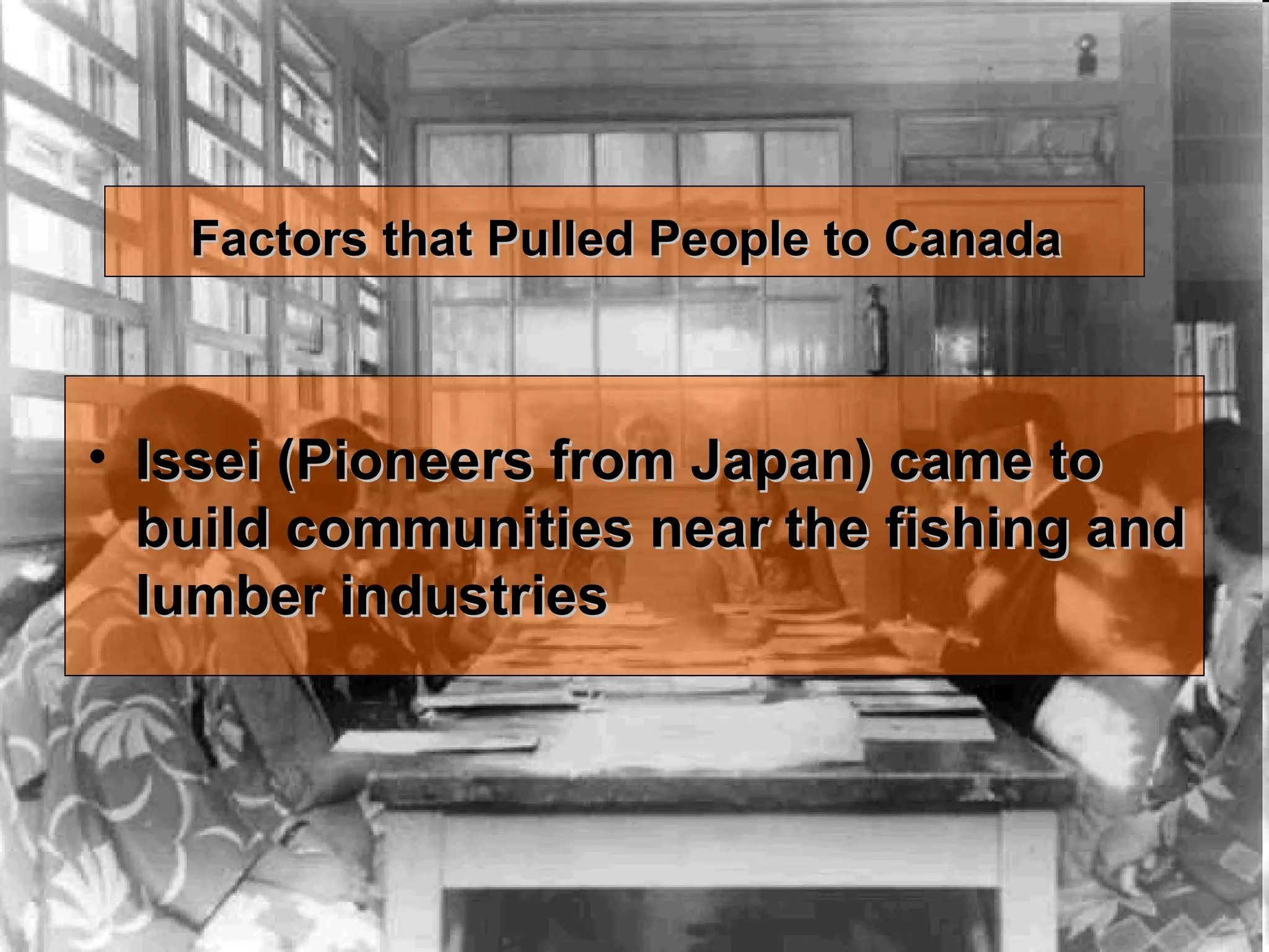 Japanese Immigration Presentation | PPT