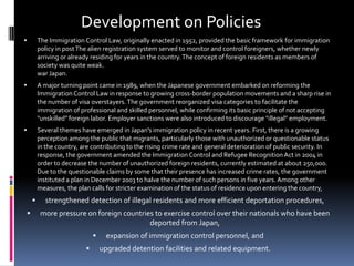 Japanese immigration policy | PPT