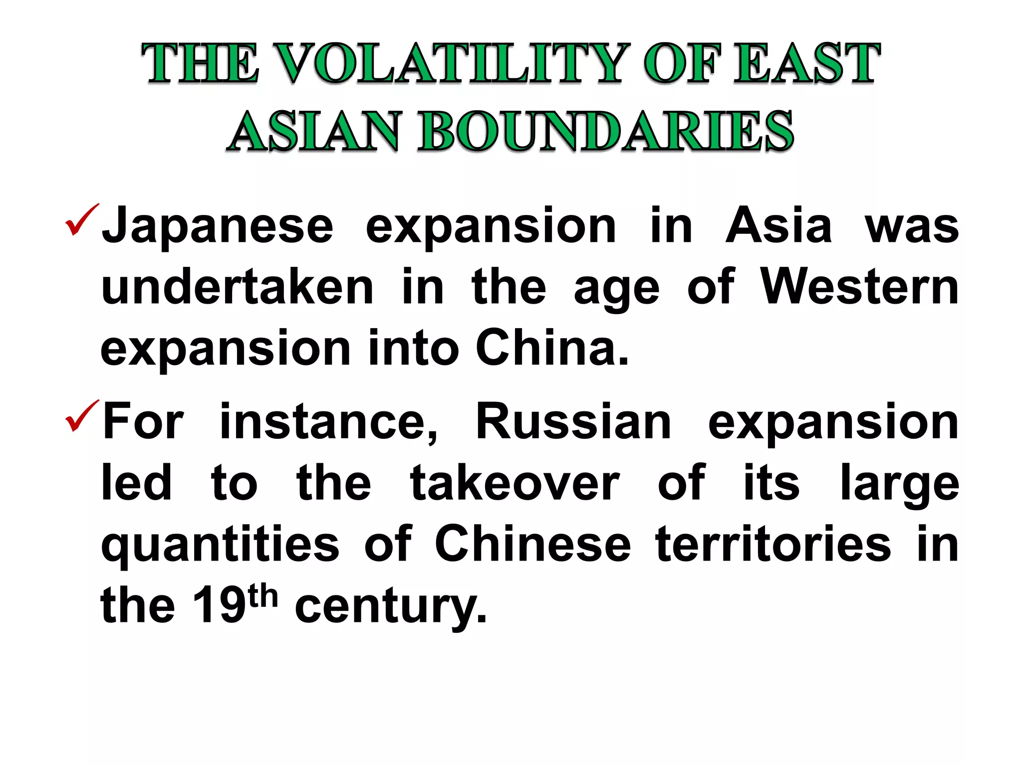 Japanese imperial conquest | PPTX