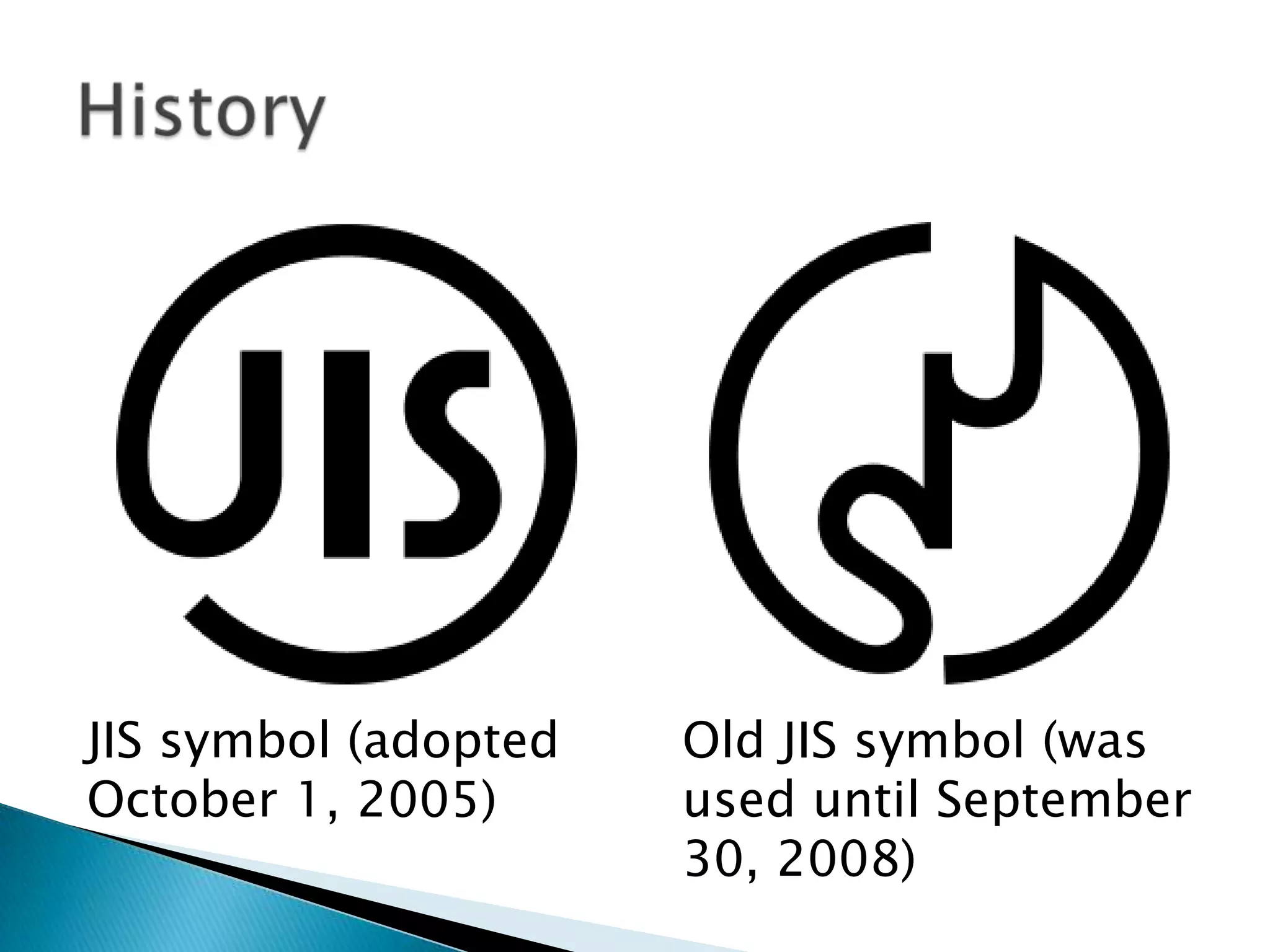 Japanese industrial standard | PPTX | Mechanical and Industrial ...