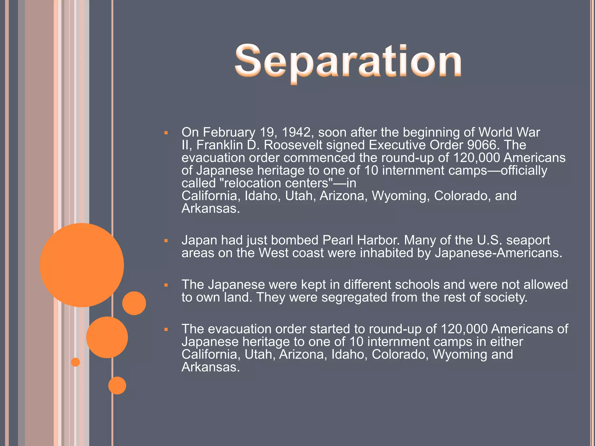 Japanese Internment Power Point | PPTX