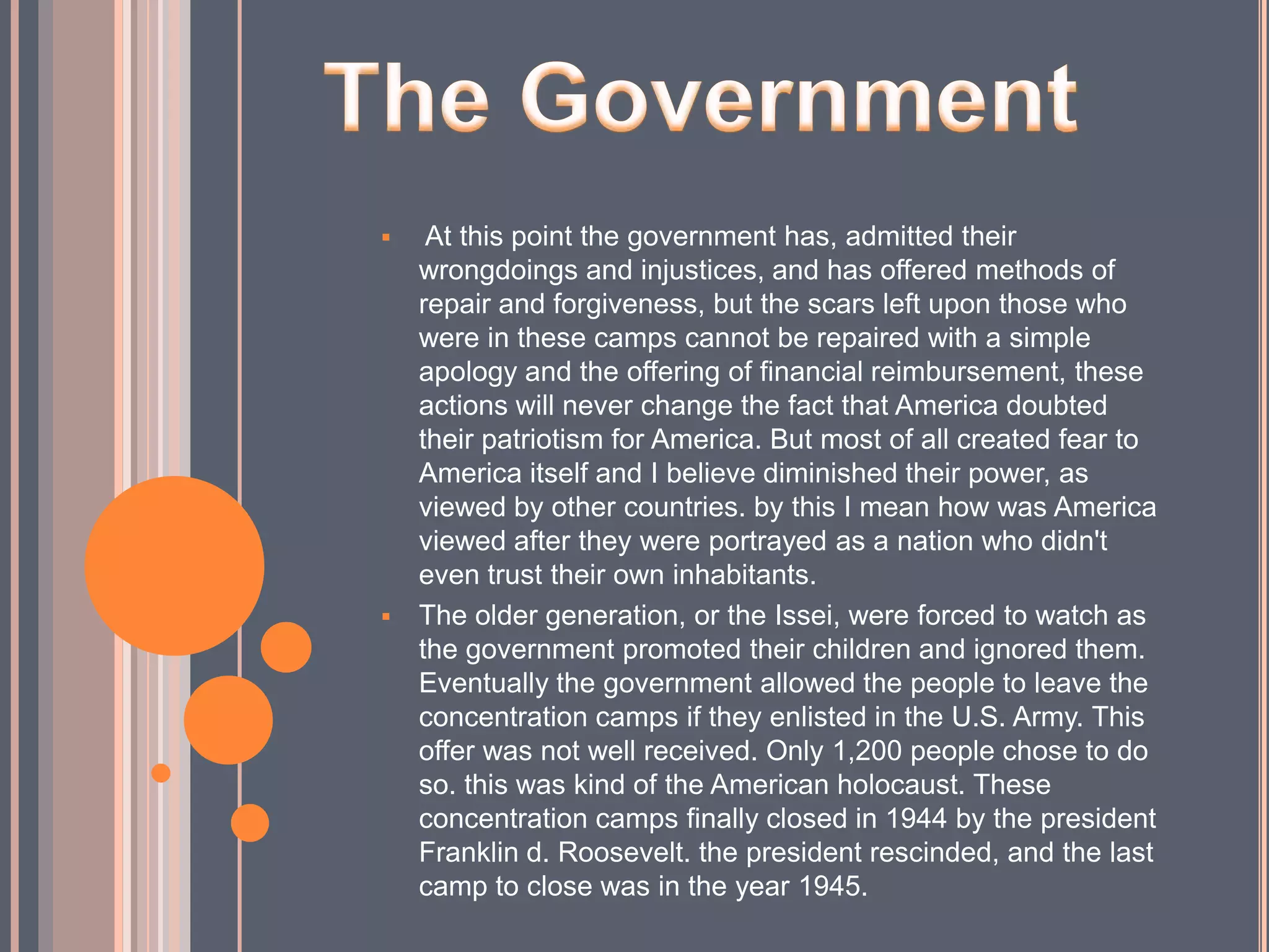 Japanese Internment Power Point | PPTX