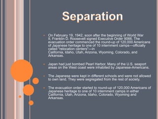 Japanese Internment Power Point | PPTX