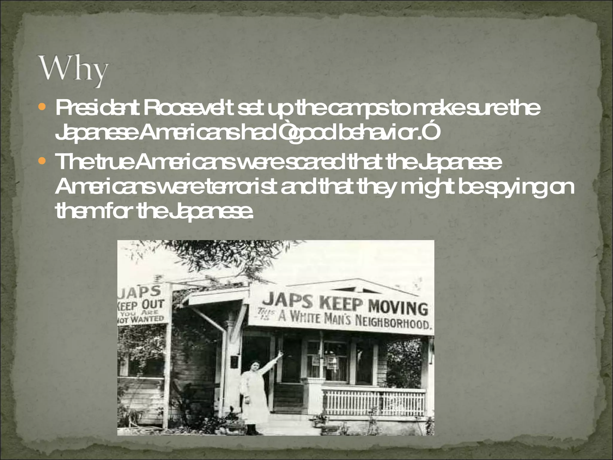 Japanese Internment Power Point 2 | PPT