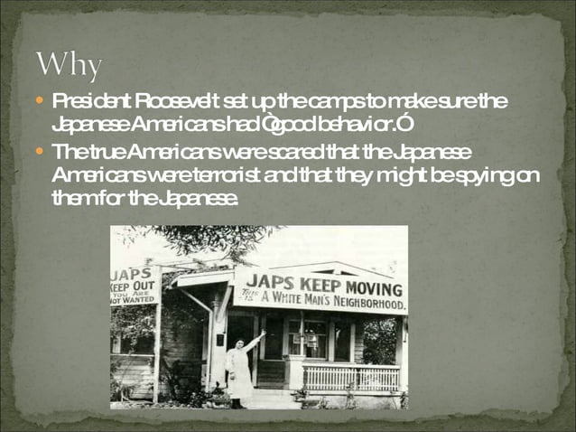 Japanese Internment Power Point 2 | PPT