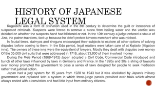 Japanese legal system | PPTX