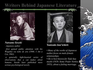 Japanese literature | PPTX
