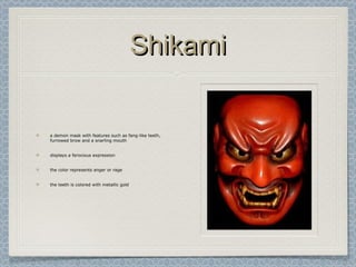 Japanese masks | PPT
