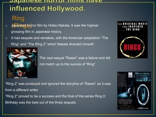 Japanese movies | PPTX