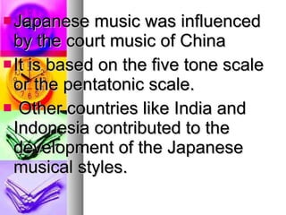 Japanese music | PPT