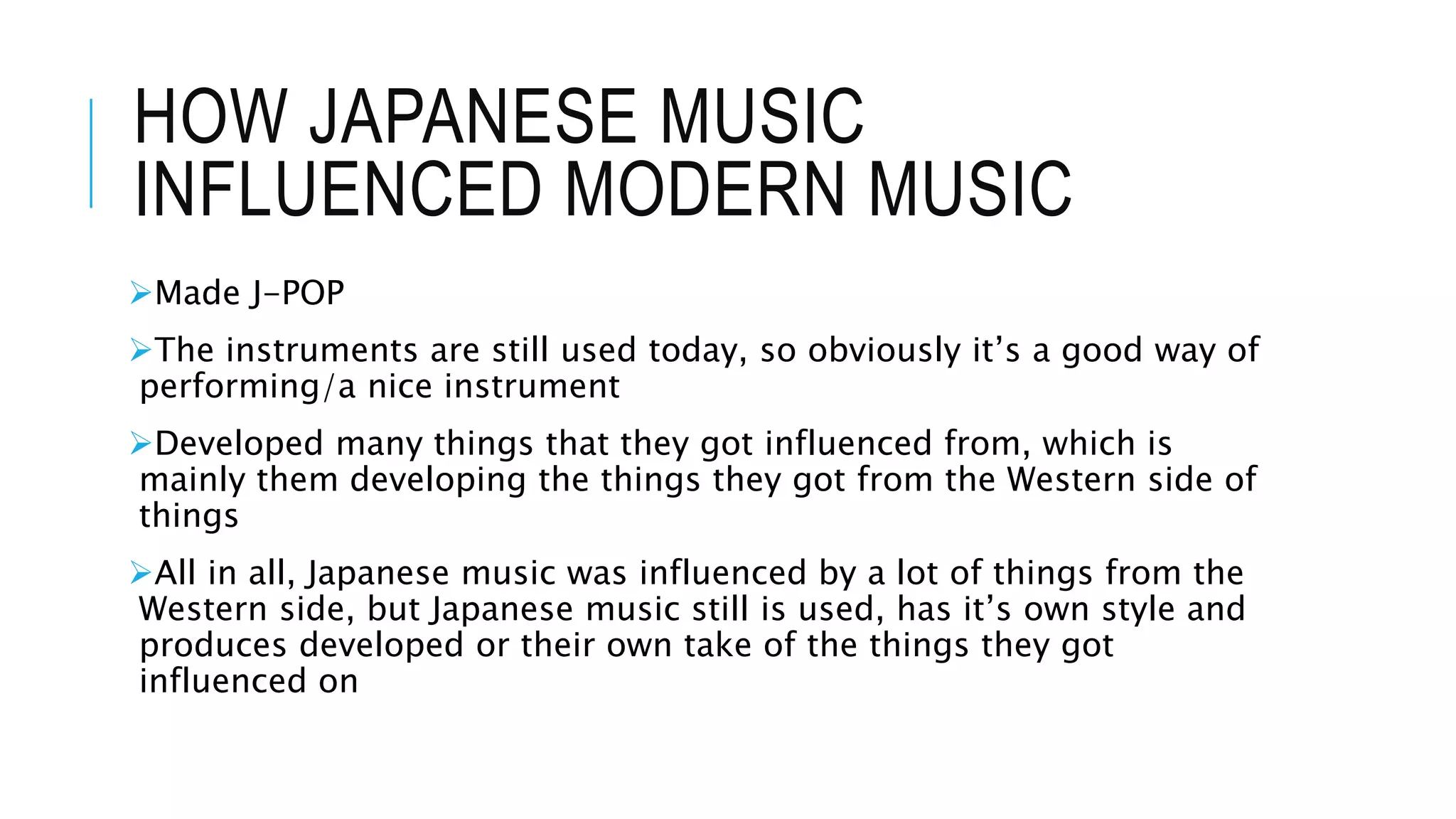 Japanese music | PPT