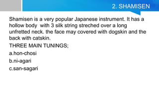 Japanese musicalinstrument | PDF