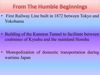 Japanese national railways | PPTX