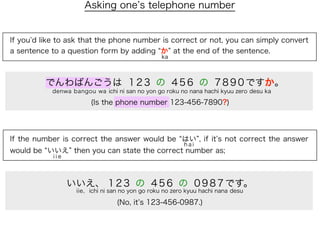 Japanese numbers 2