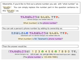 Japanese numbers 2 | PPT