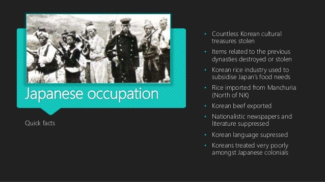 Japanese occupation of the korean peninsula