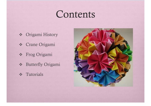 Japanese Origami | PPT