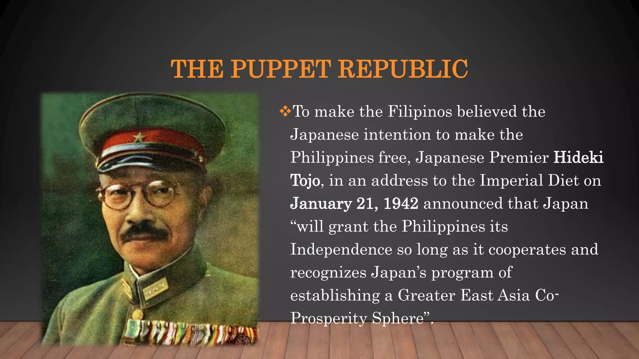 Japanese period in the philippines | PPTX