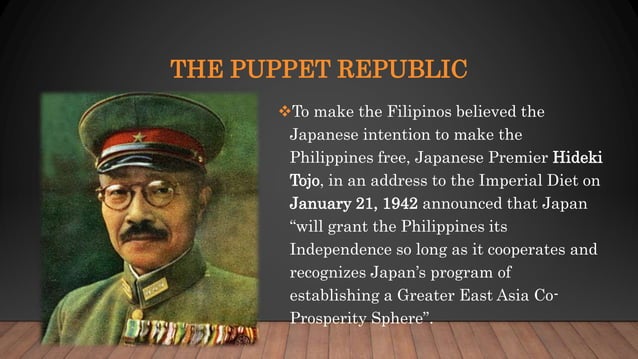 Japanese period in the philippines | PPTX | Death, Injury, or Military ...